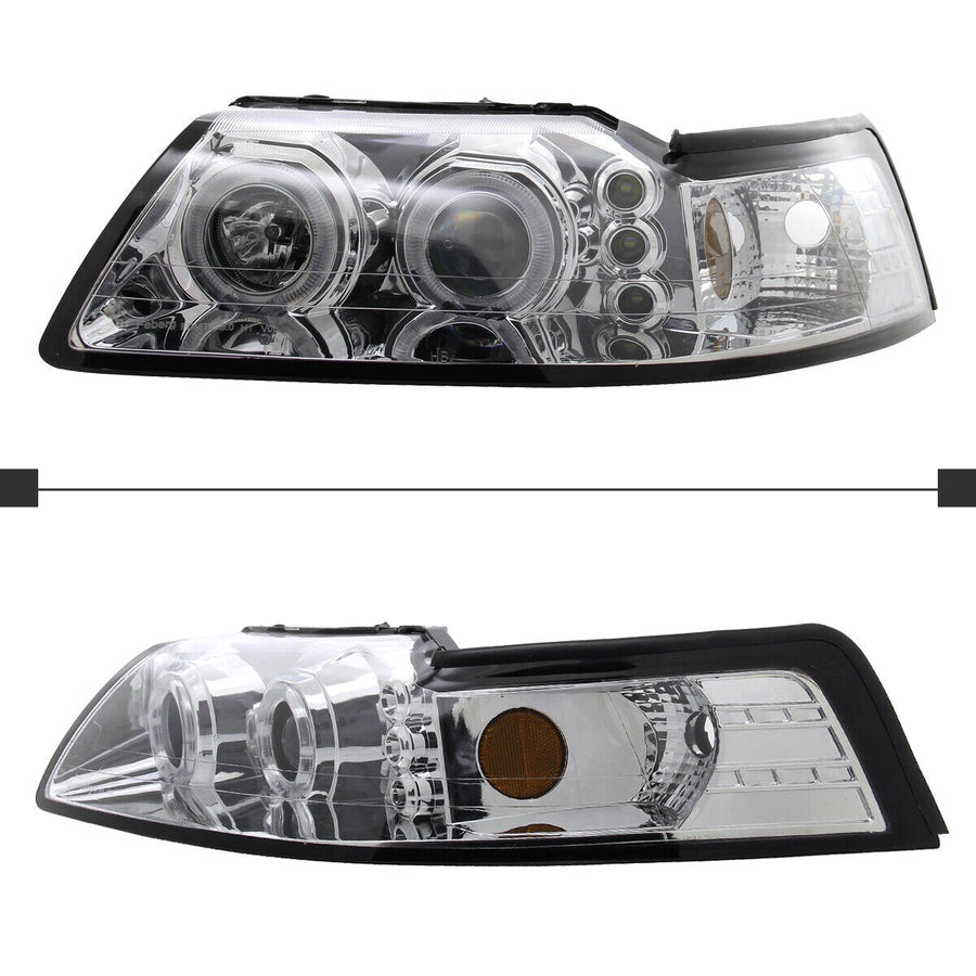 New Edge Mustang Headlights