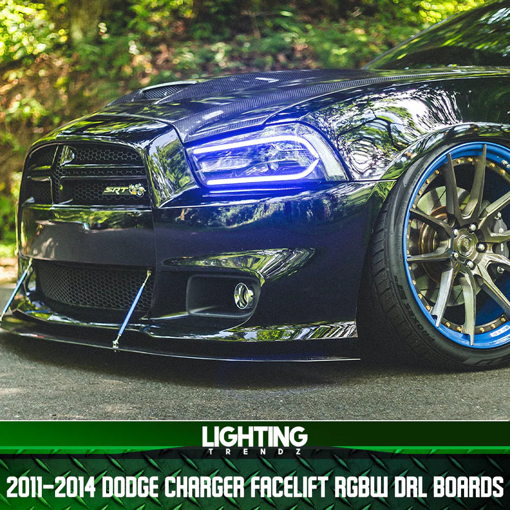 Lighting Trendz 2011-2014 Vland FaceLift Dodge Charger RGBWA DRL Board ...